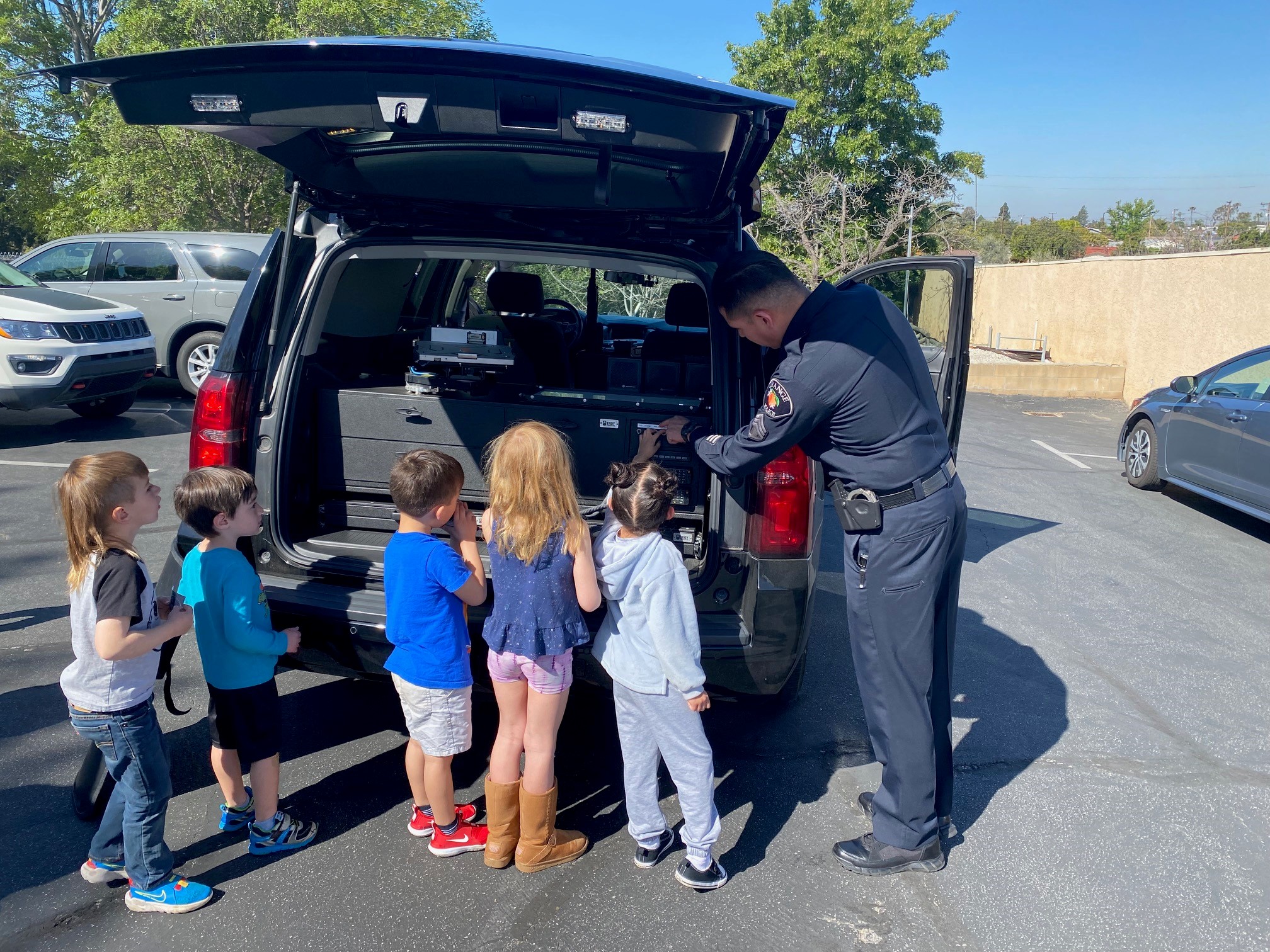 Orange Police Department Visit at Children's Village Preschool of ...